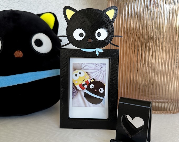 Cute Kawaii Character Cat Polaroid Frame Magnetic Instax - Etsy