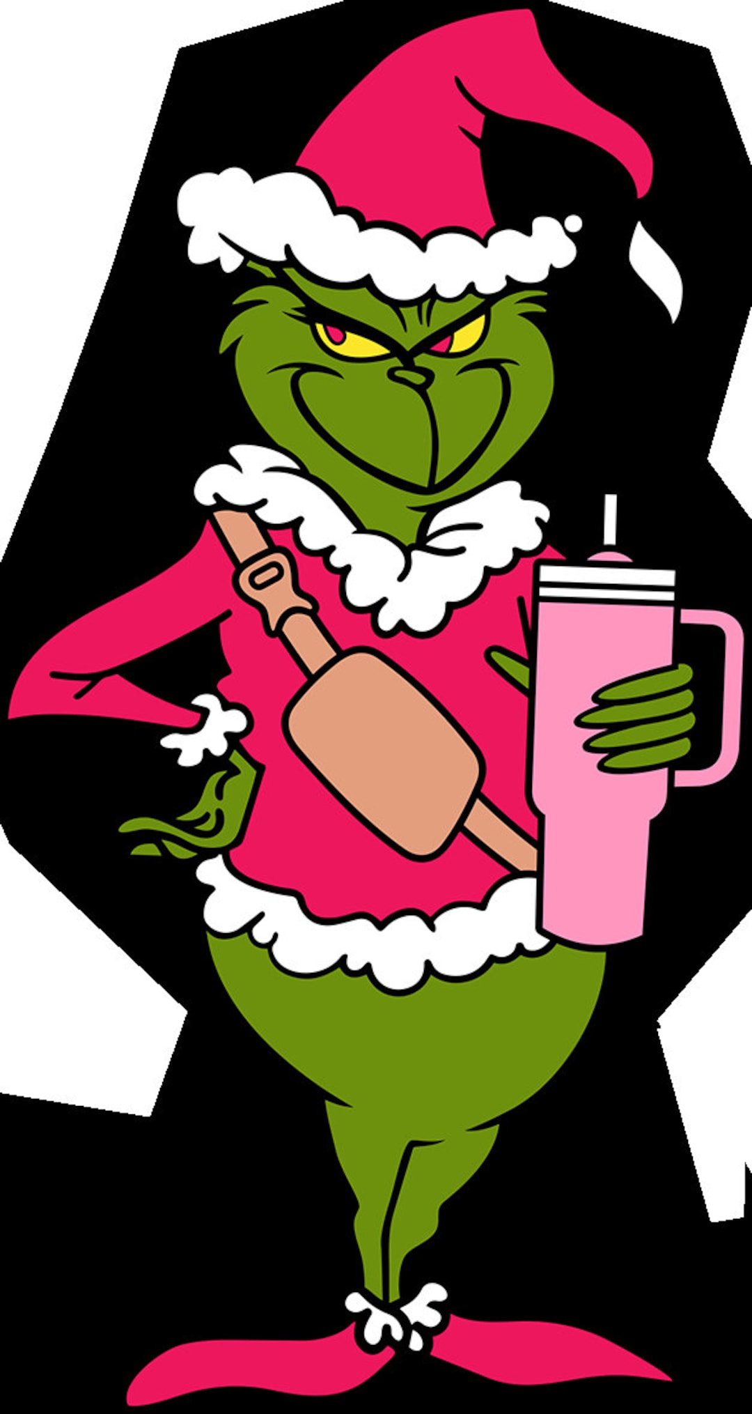 Stanley Cup Grinch Sticker 1-102380 - Etsy