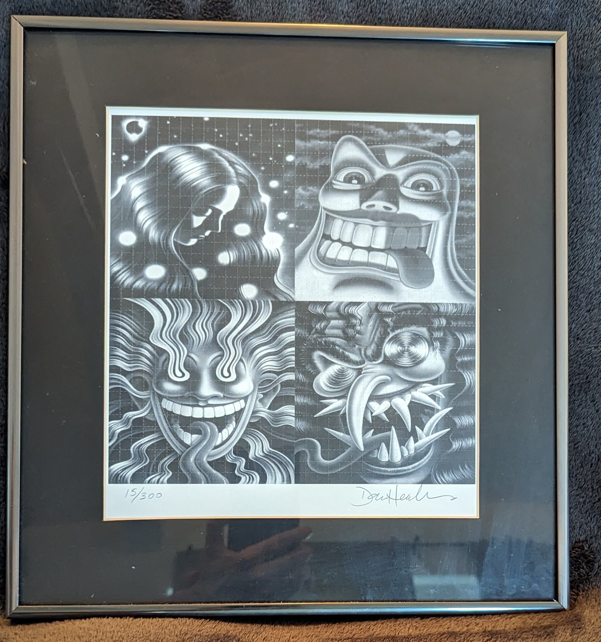 LSD Blotter Art 'the Dan Henderson Windowpane' by Dan Henderson ...