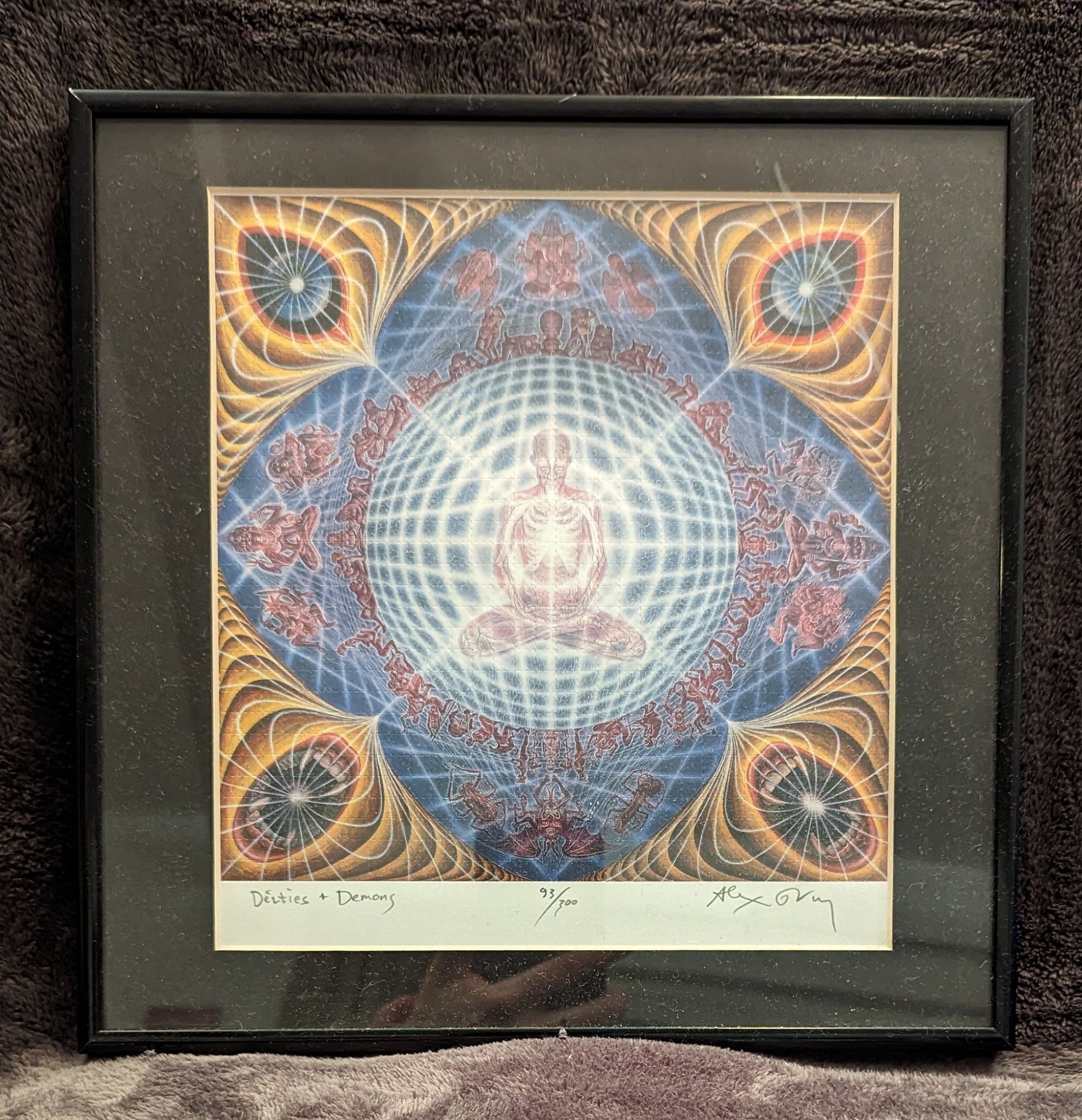Alex Grey LSD Blotter Double Pack Unsigned Vintage 2003 - Etsy