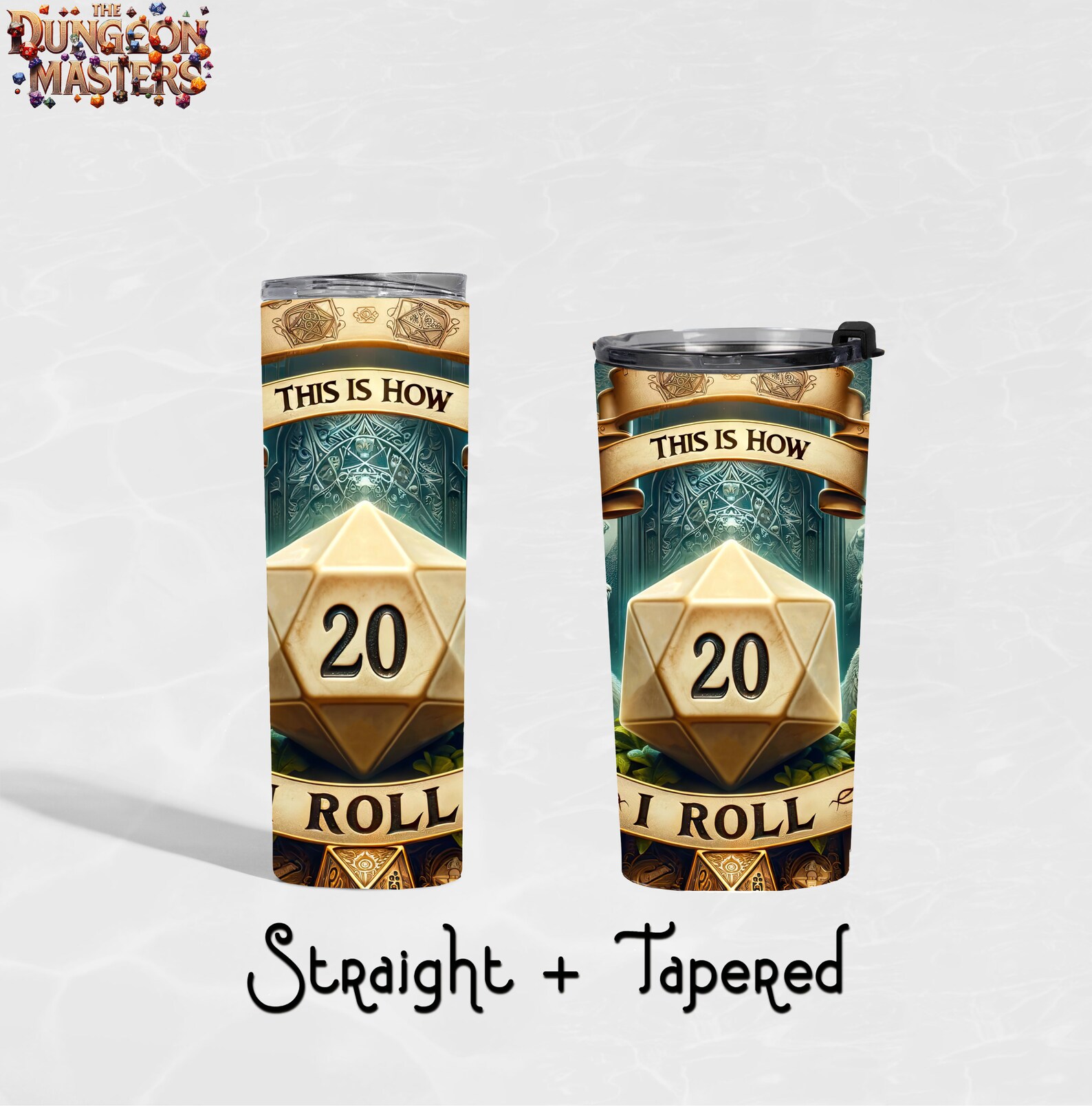 This is How I Roll - Dnd Dungeons and Dragons - 20oz Tumbler ...