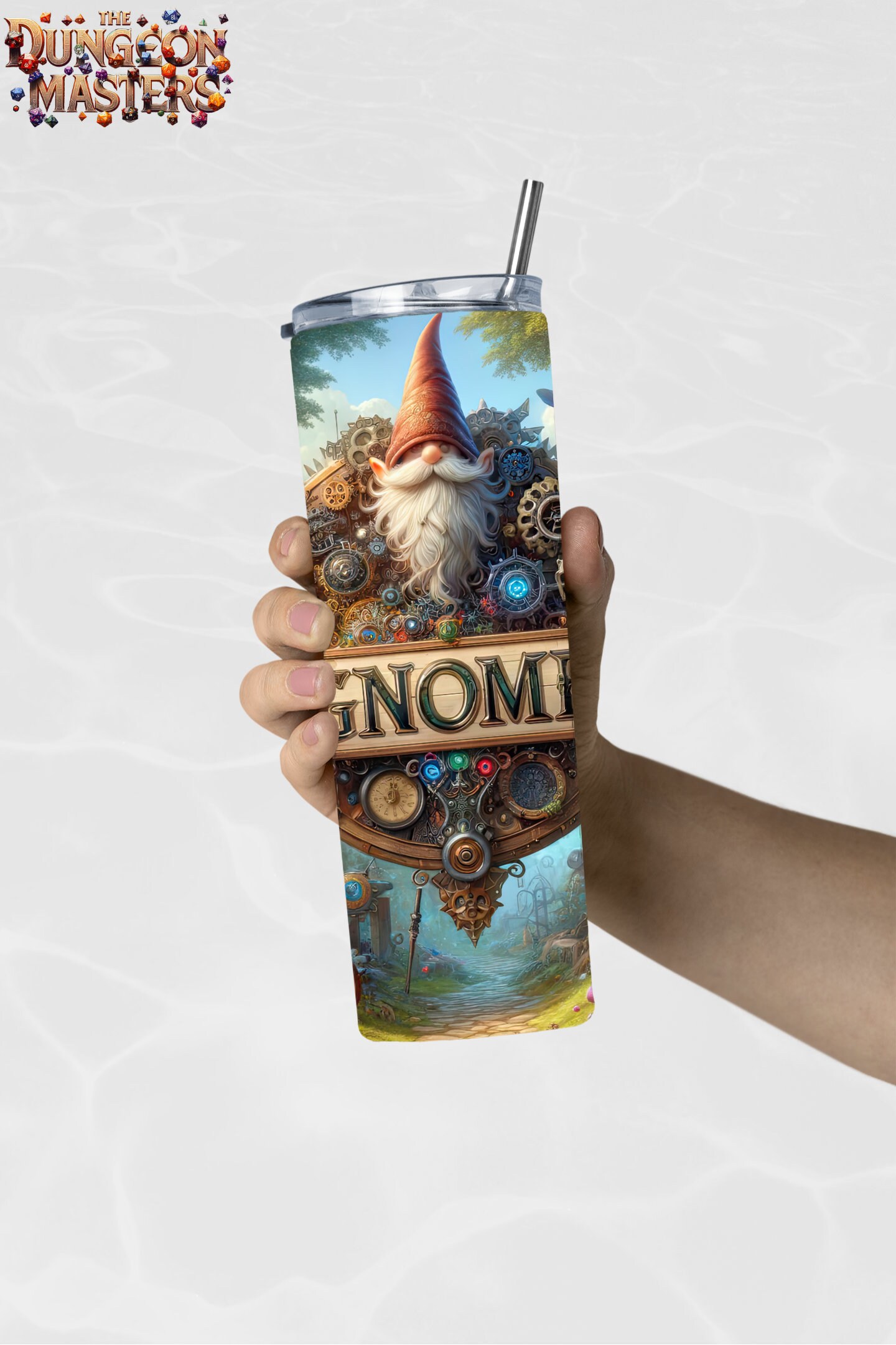 Gnome Race Dnd Dungeons and Dragons 20oz Tumbler Sublimation Design ...