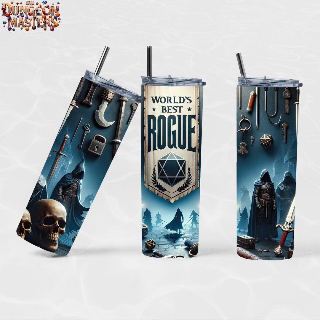 World's Best Rogue - Dnd Dungeons and Dragons - 20oz Tumbler ...