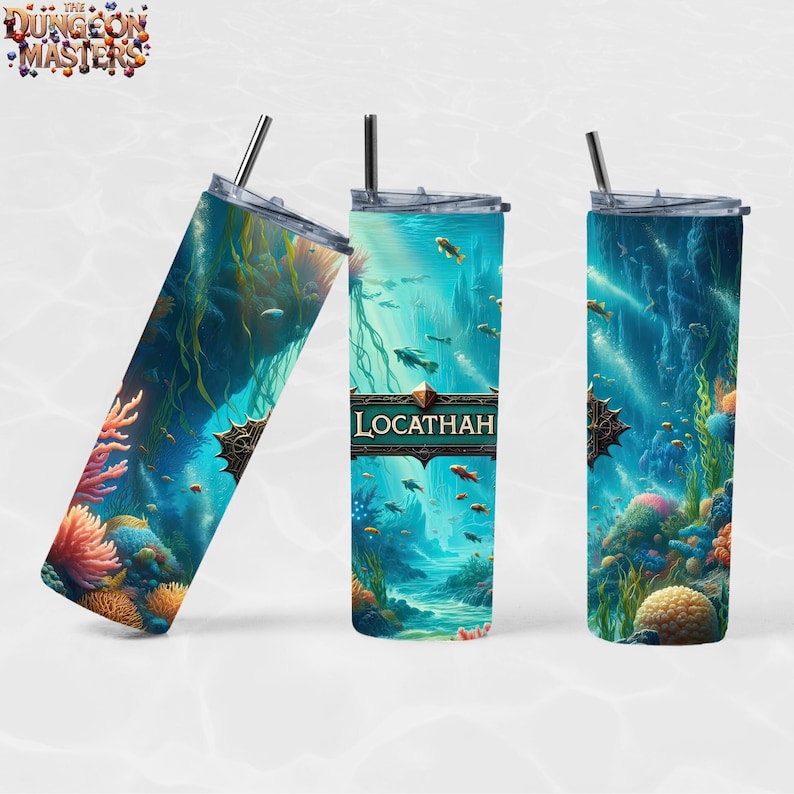 Locathah Race - Dnd Dungeons and Dragons - 20oz Tumbler Sublimation ...