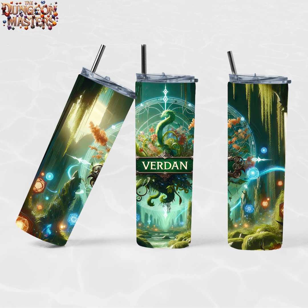 Verdan Race - Dnd Dungeons and Dragons - 20oz Tumbler Sublimation ...