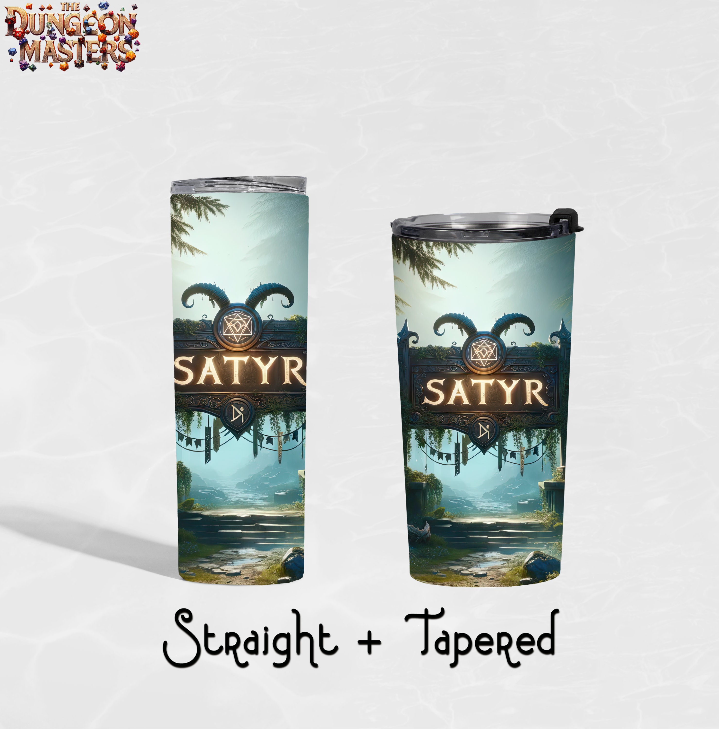 Satyr Race Dnd Dungeons and Dragons 20oz Tumbler Sublimation Design ...