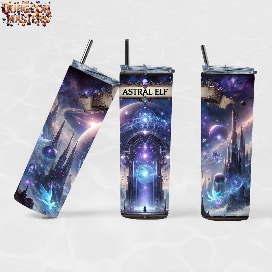 Astral Elf Race - Dnd Dungeons and Dragons - 20oz Tumbler Sublimation ...