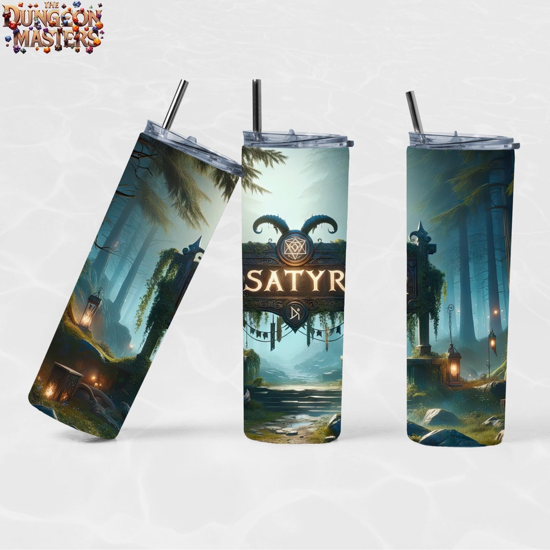 Satyr Race - Dnd Dungeons and Dragons - 20oz Tumbler Sublimation Design ...