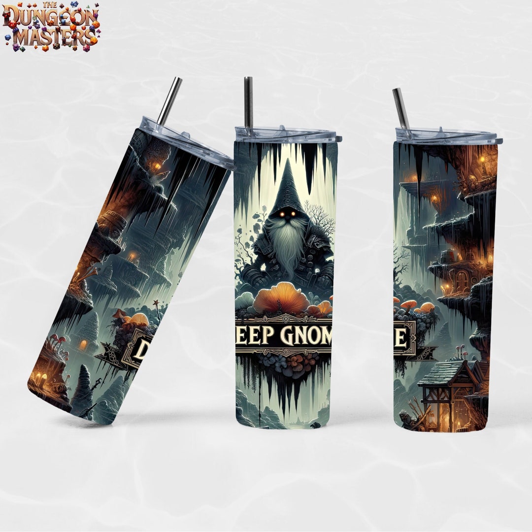 Deep Gnome Race - Dnd Dungeons and Dragons - 20oz Tumbler Sublimation ...