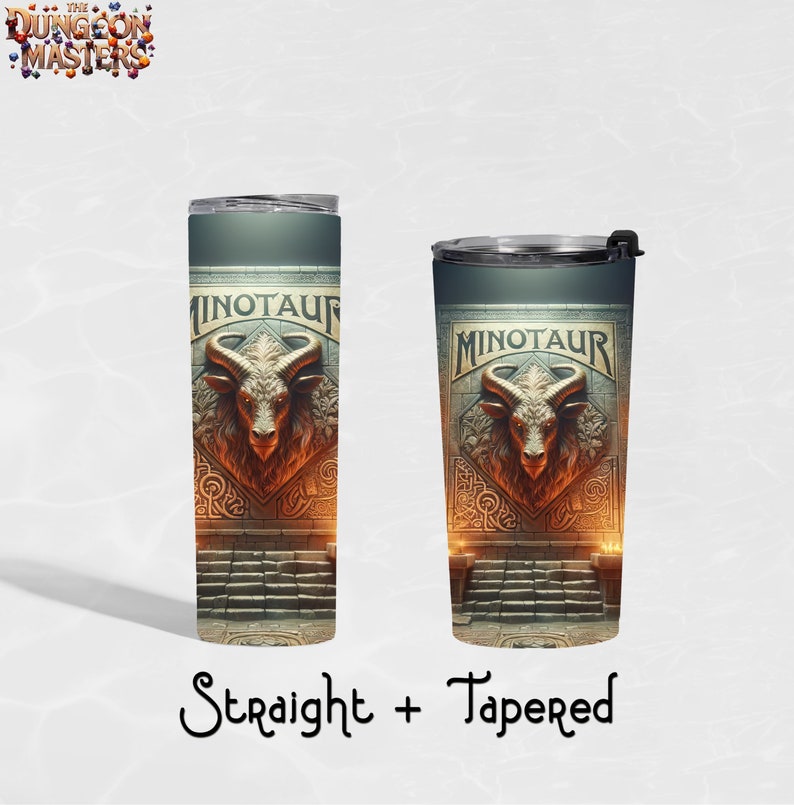 Minotaur Race Dnd Dungeons and Dragons 20oz Tumbler - Etsy