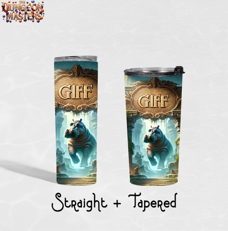 Giff Race - Dnd Dungeons and Dragons - 20oz Tumbler Sublimation Design ...