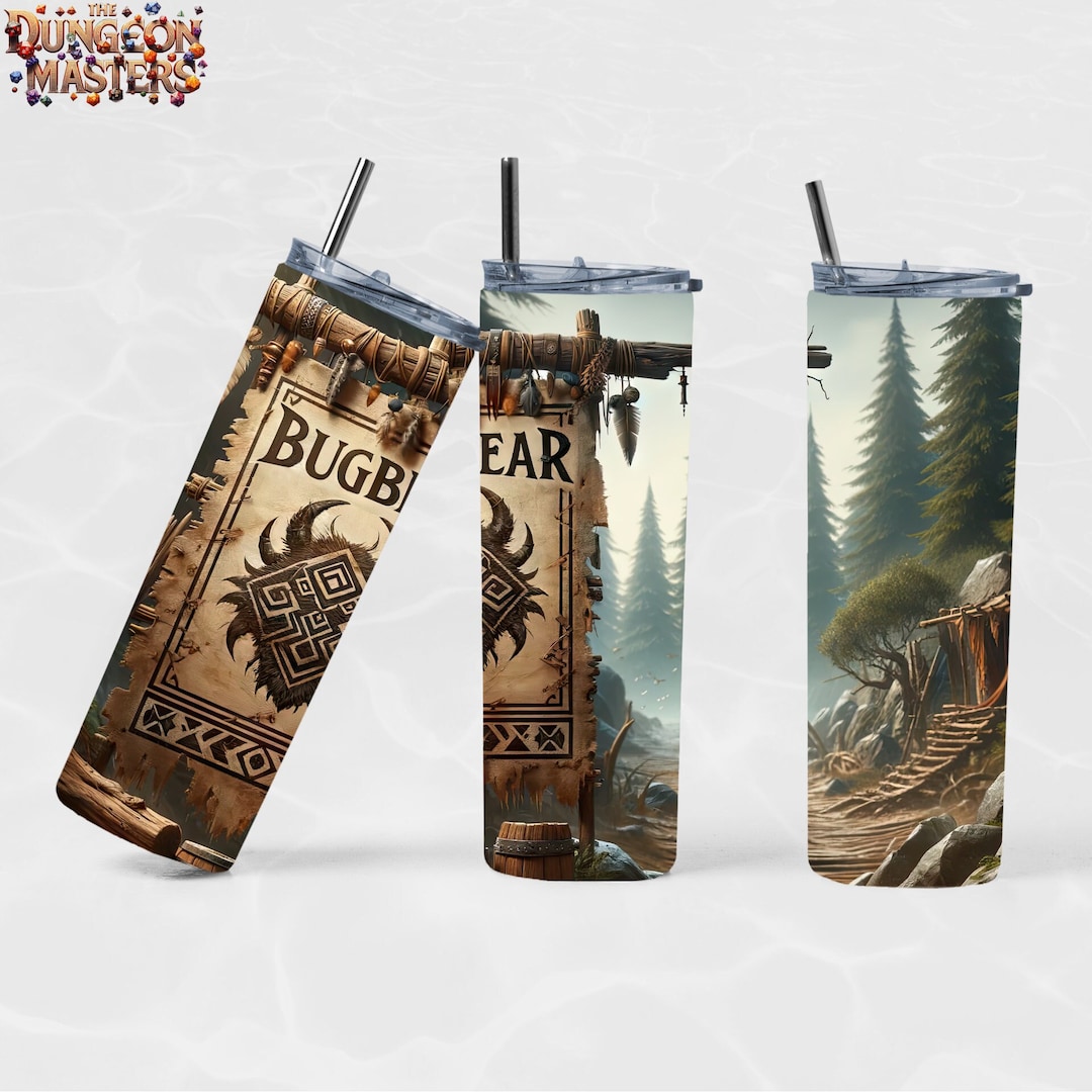 Bugbear Race - Dnd Dungeons and Dragons - 20oz Tumbler Sublimation ...