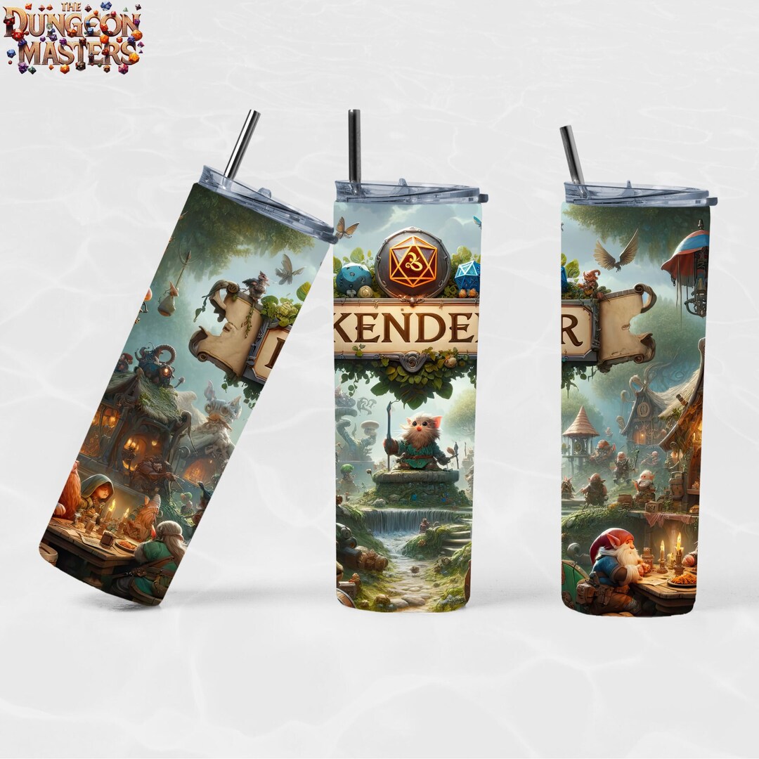 Kender Race - Dnd Dungeons and Dragons - 20oz Tumbler Sublimation ...