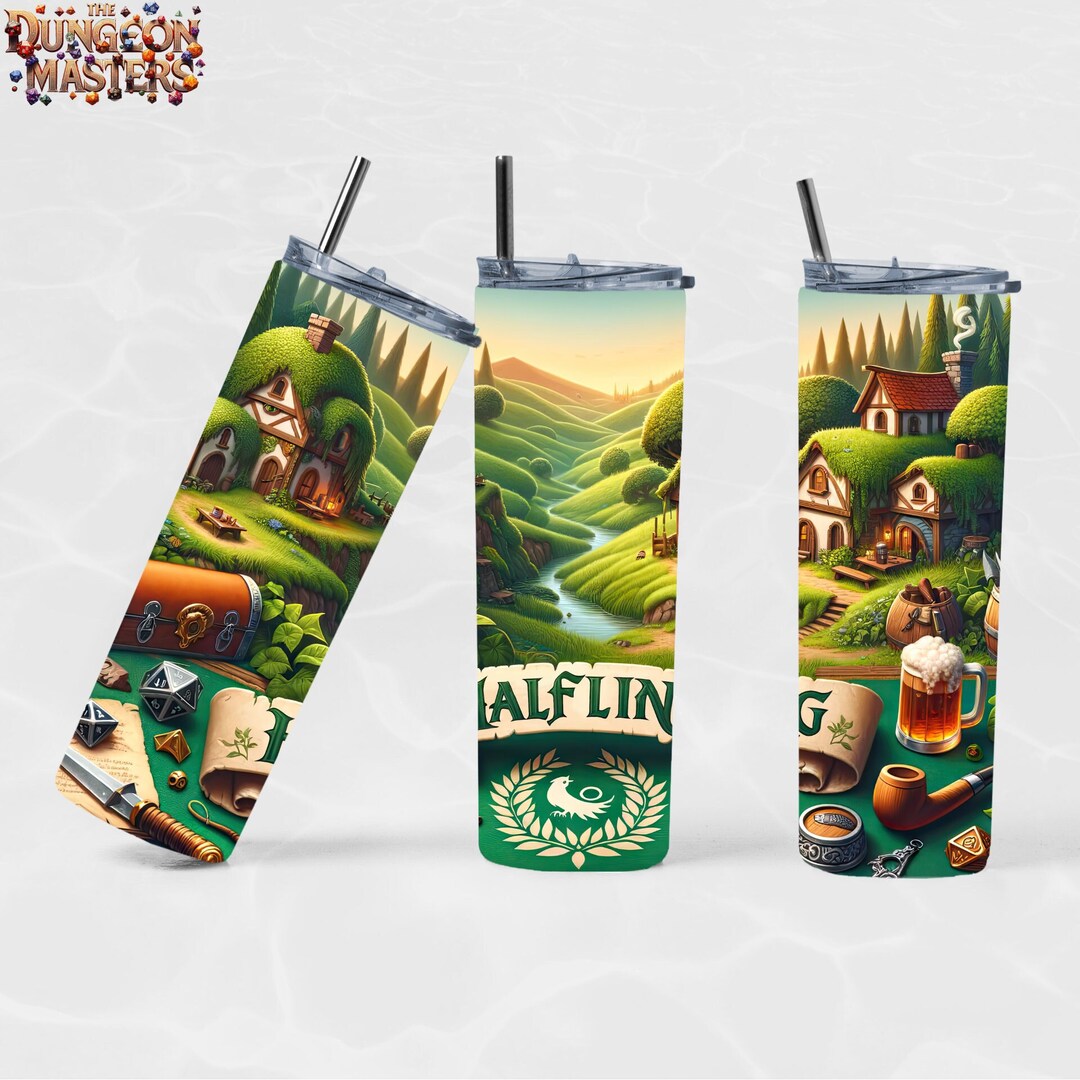 Halfling Race - Dnd Dungeons and Dragons - 20oz Tumbler Sublimation ...