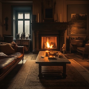 Cozy Fireplace Virtual Background | 5 Zoom Virtual Backgrounds ...