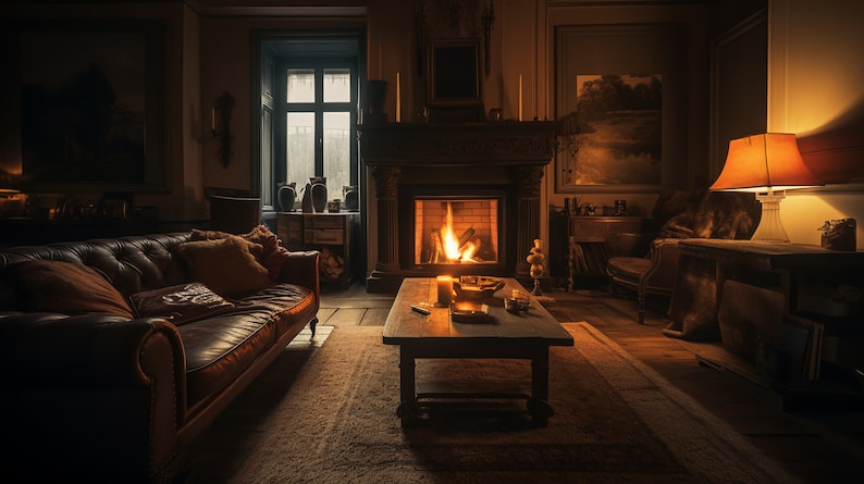 Cozy Fireplace Virtual Background | 5 Zoom Virtual Backgrounds ...