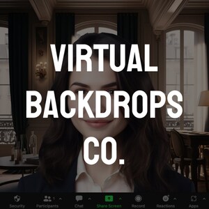 Window to a Lake Virtual Background 5 Zoom Virtual - Etsy