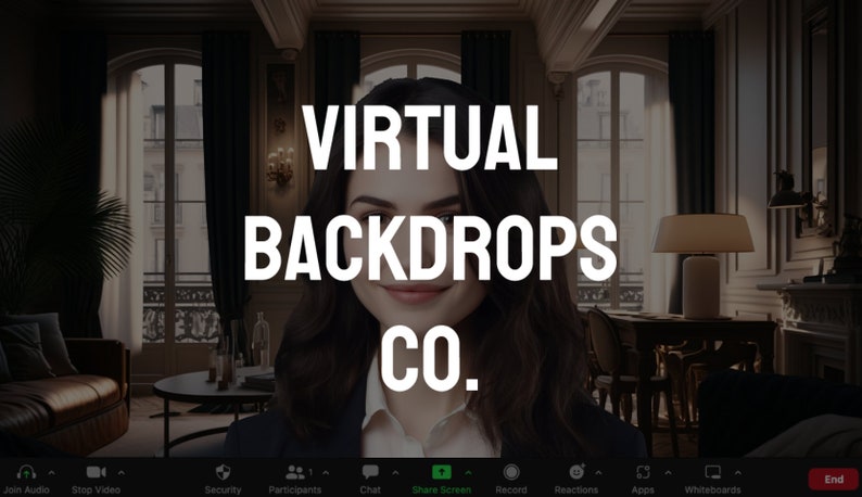 Window to a Lake Virtual Background 5 Zoom Virtual - Etsy