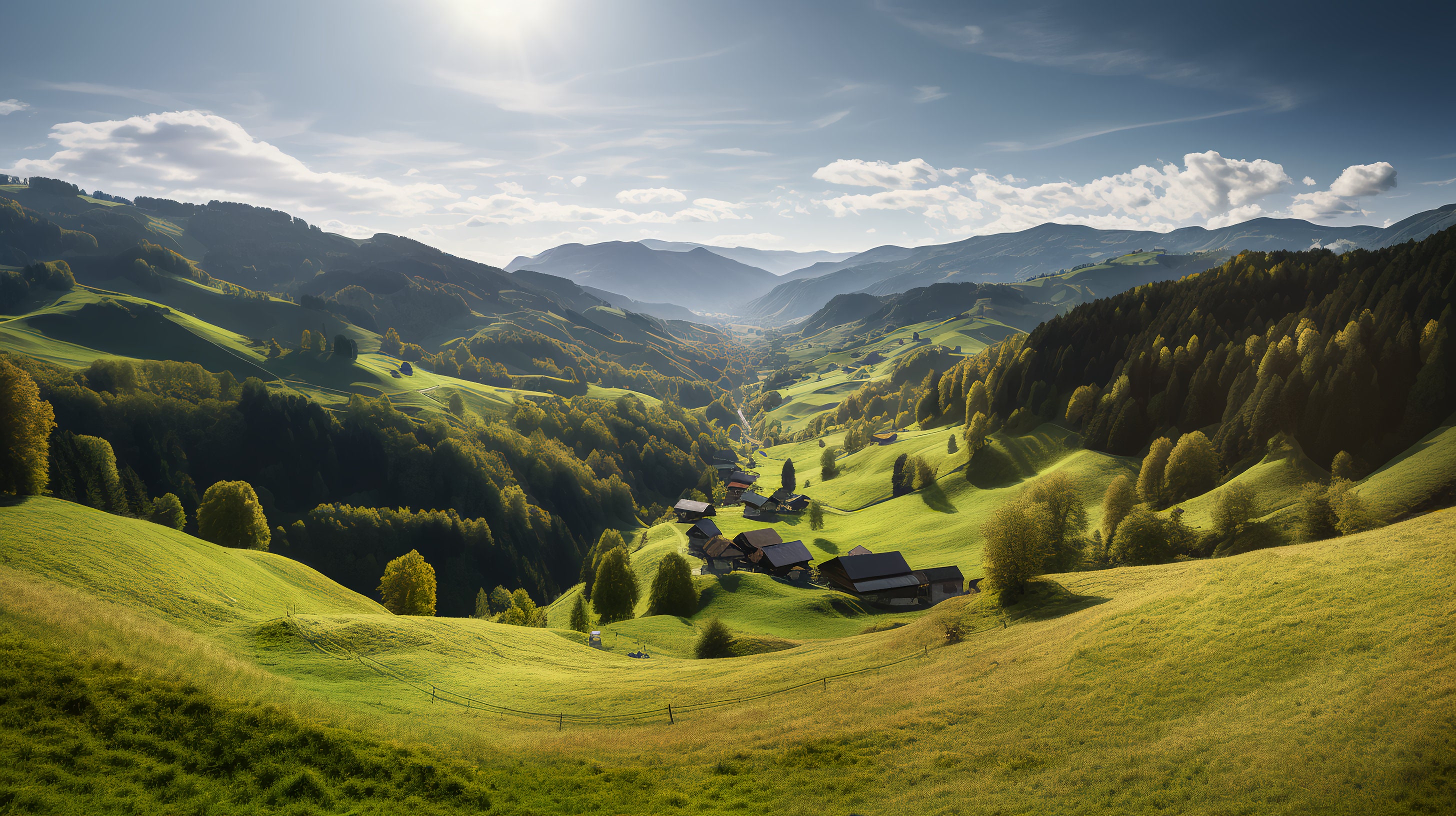 Swiss Countryside Virtual Background | 5 Zoom Virtual Backgrounds ...