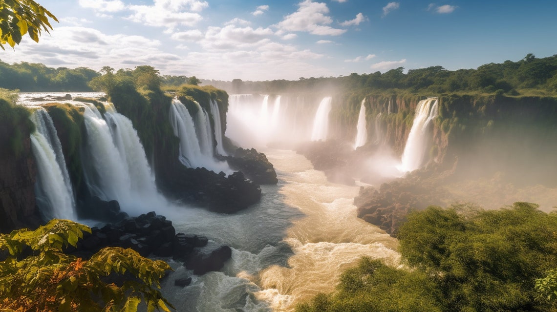 Iconic Waterfalls Virtual Backgrounds | 5 Zoom Virtual Backgrounds ...