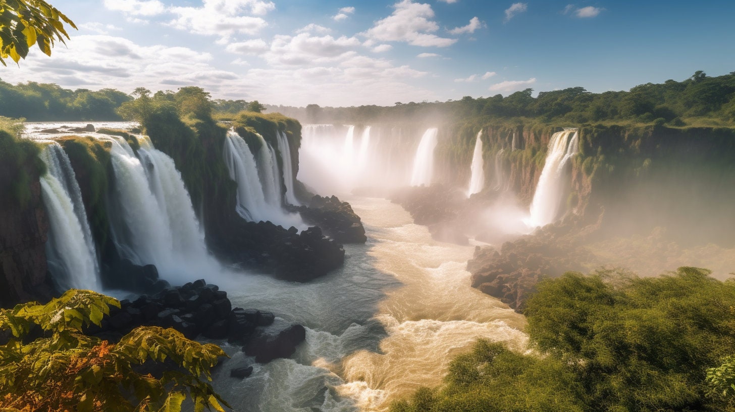 Iconic Waterfalls Virtual Backgrounds 5 Zoom Virtual Backgrounds ...