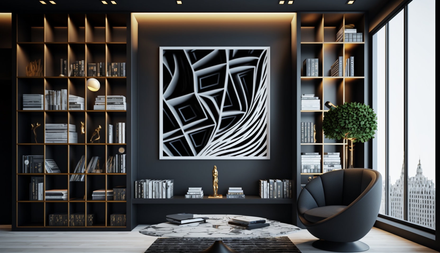 8k Ultra Modern - 5 Zoom Virtual Backgrounds | Backdrop | Office ...