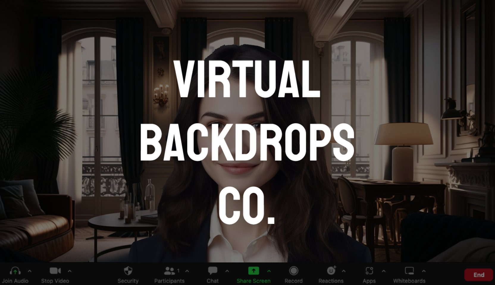 Outer Space Virtual Background | 5 Zoom Virtual Backgrounds | Backdrop ...