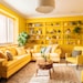 Yellow Home Office Virtual Background 5 Zoom Virtual Backgrounds ...