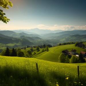 Swiss Countryside Virtual Background | 5 Zoom Virtual Backgrounds ...