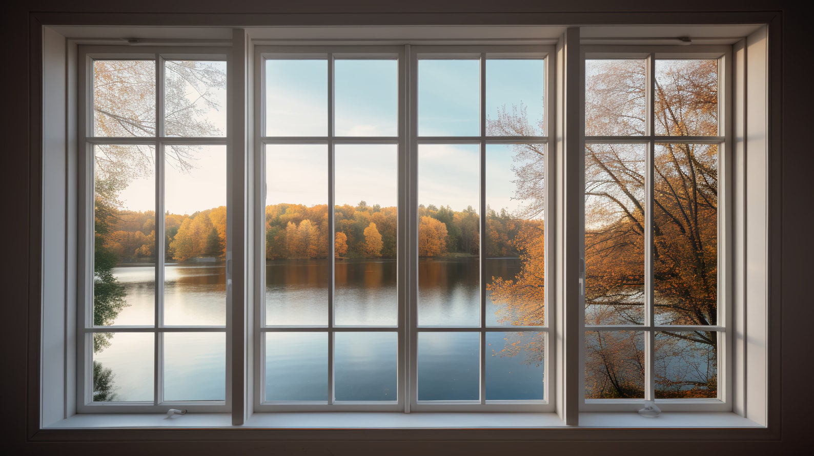 Window to a Lake Virtual Background | 5 Zoom Virtual Backgrounds ...