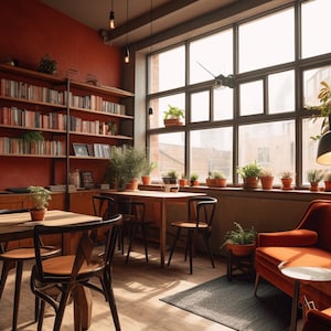 Coffee Shop Virtual Backgrounds - 5 Zoom Virtual Backgrounds | Backdrop ...