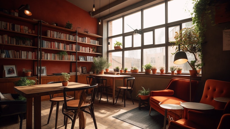 Coffee Shop Virtual Backgrounds - 5 Zoom Virtual Backgrounds | Backdrop ...