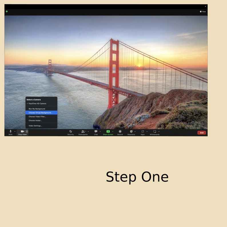 Purple Home Office Virtual Background | 5 Zoom Virtual Backgrounds ...