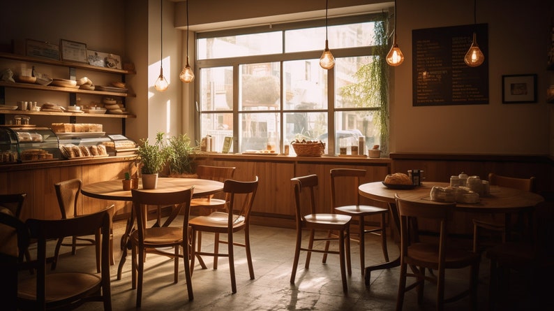 Coffee Shop Virtual Backgrounds - 5 Zoom Virtual Backgrounds | Backdrop ...