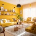 Yellow Home Office Virtual Background 5 Zoom Virtual Backgrounds ...