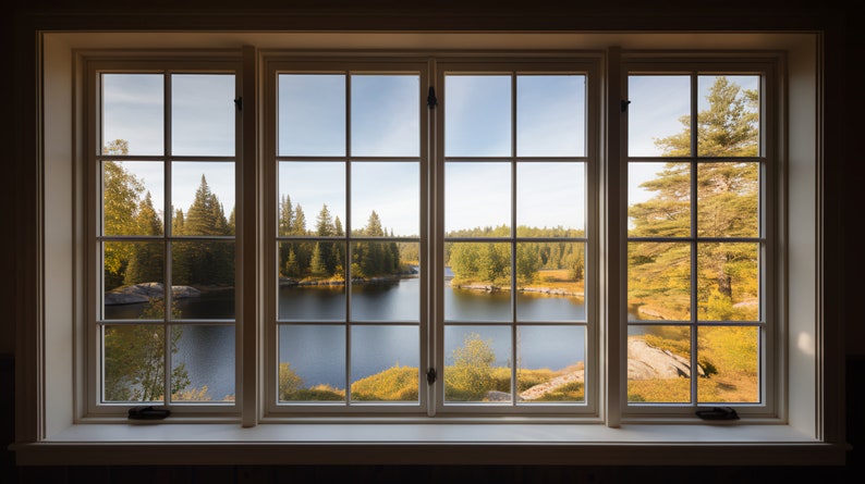 Window to a Lake Virtual Background | 5 Zoom Virtual Backgrounds ...