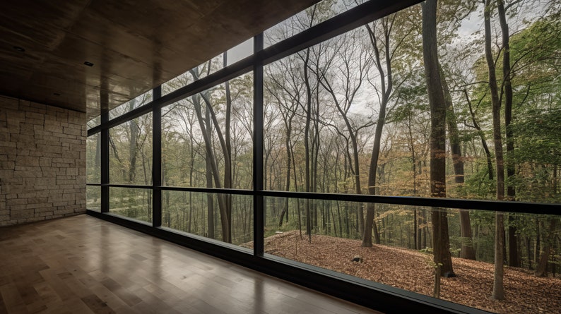 Window to Forest Virtual Background | 5 Zoom Virtual Backgrounds ...