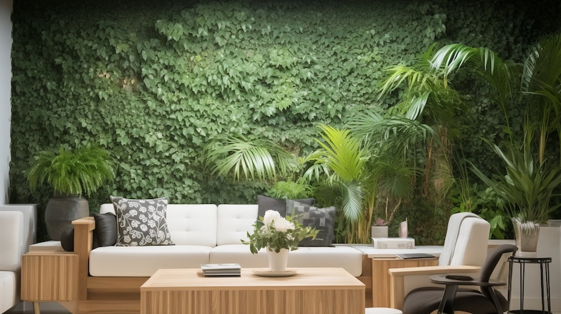 Botanical Office Virtual Background | 4 Zoom Virtual Backgrounds ...