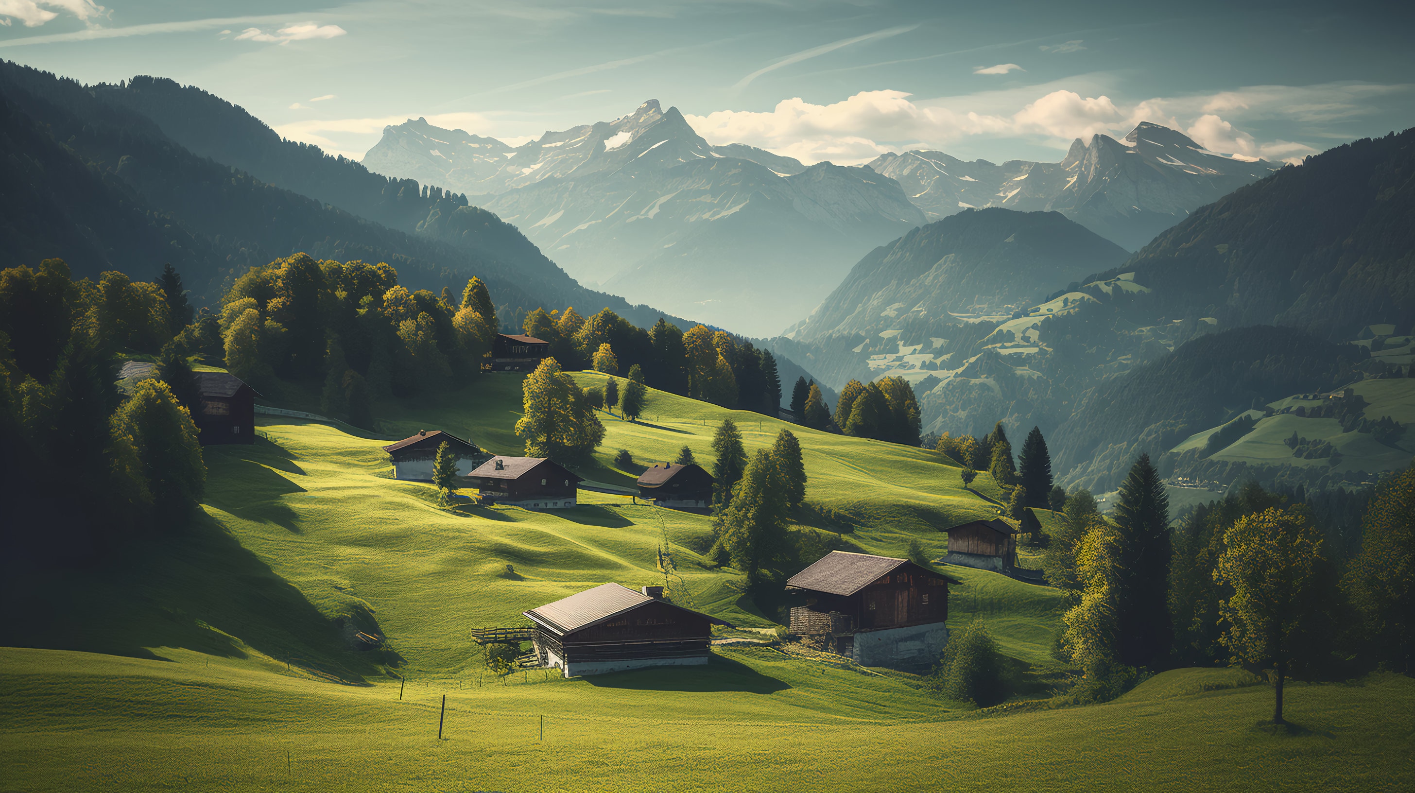 Swiss Countryside Virtual Background 5 Zoom Virtual Backgrounds ...