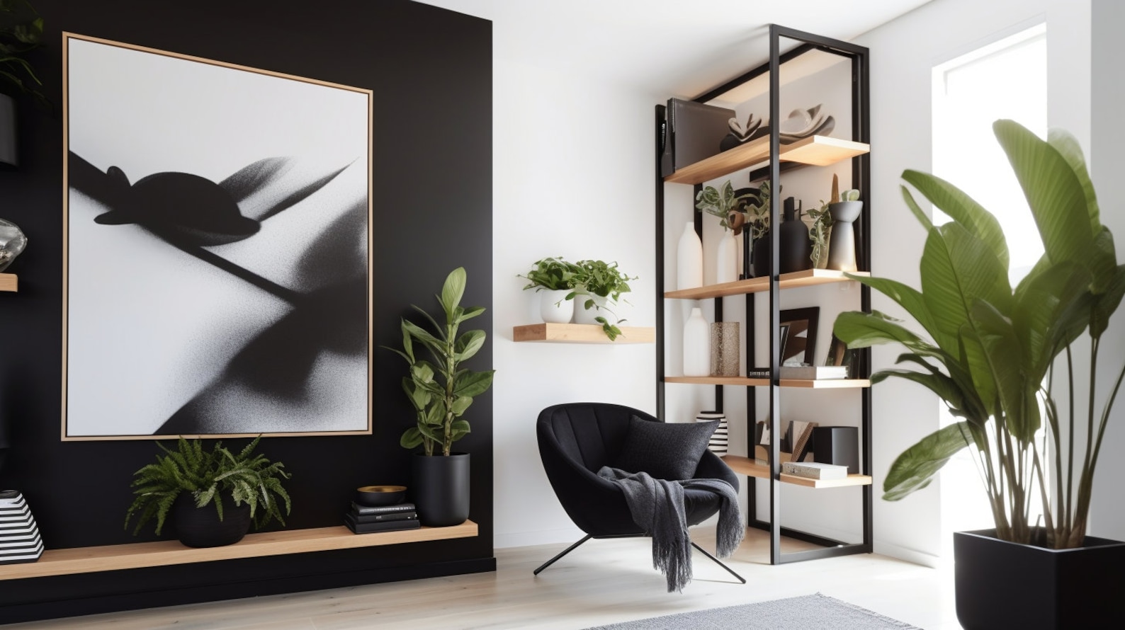 Modern Home Office Virtual Background | 5 Zoom Virtual Backgrounds ...