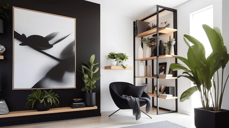 Modern Home Office Virtual Background | 5 Zoom Virtual Backgrounds ...