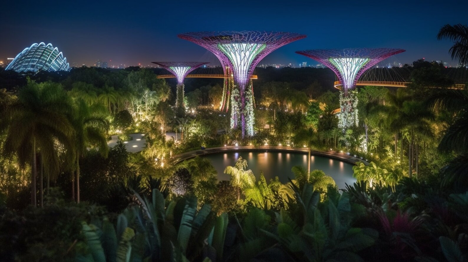 Singapore Icons Virtual Backgrounds | 5 Zoom Virtual Backgrounds ...