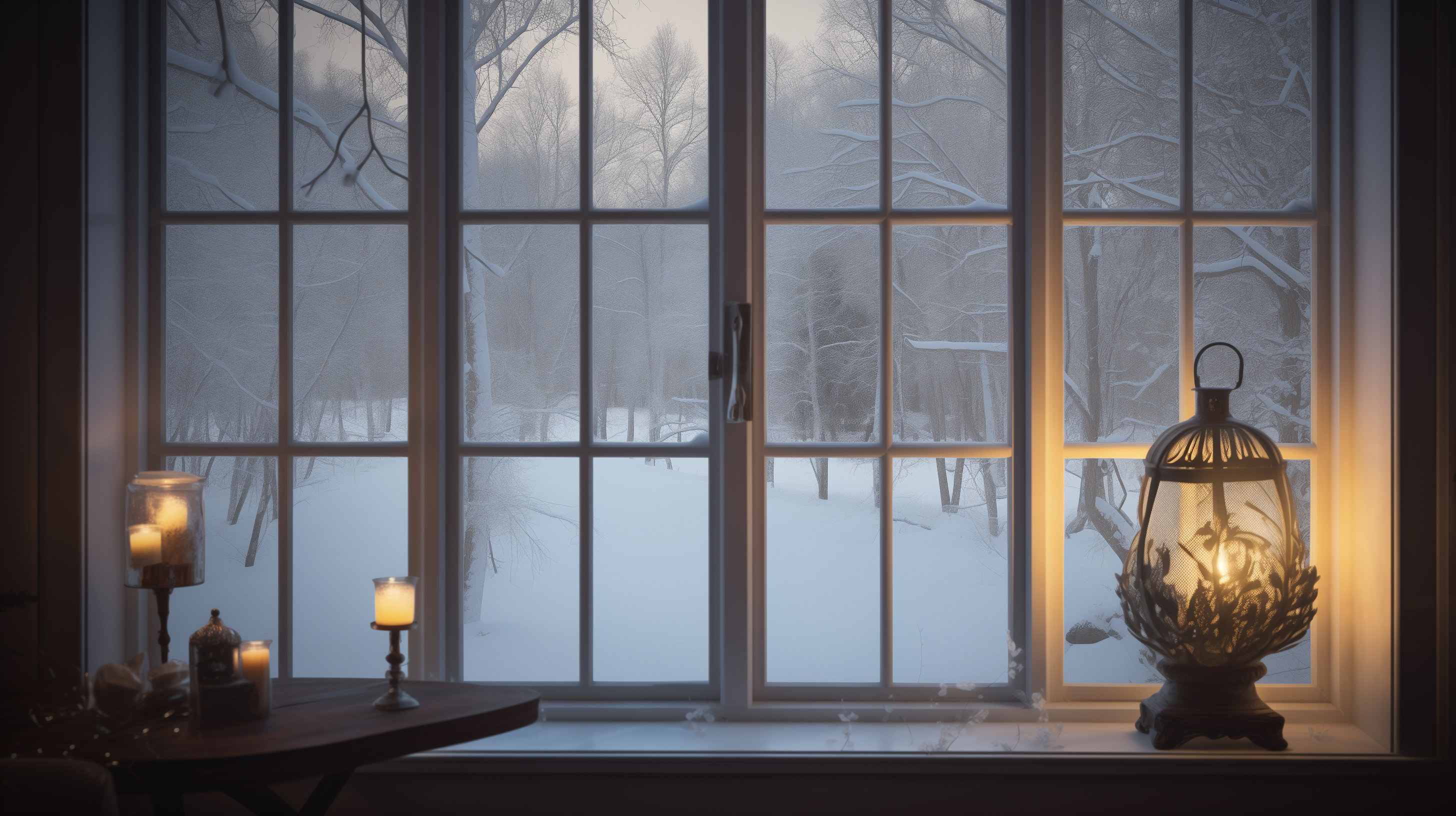 Winter Window Virtual Background | 5 Zoom Virtual Backgrounds ...