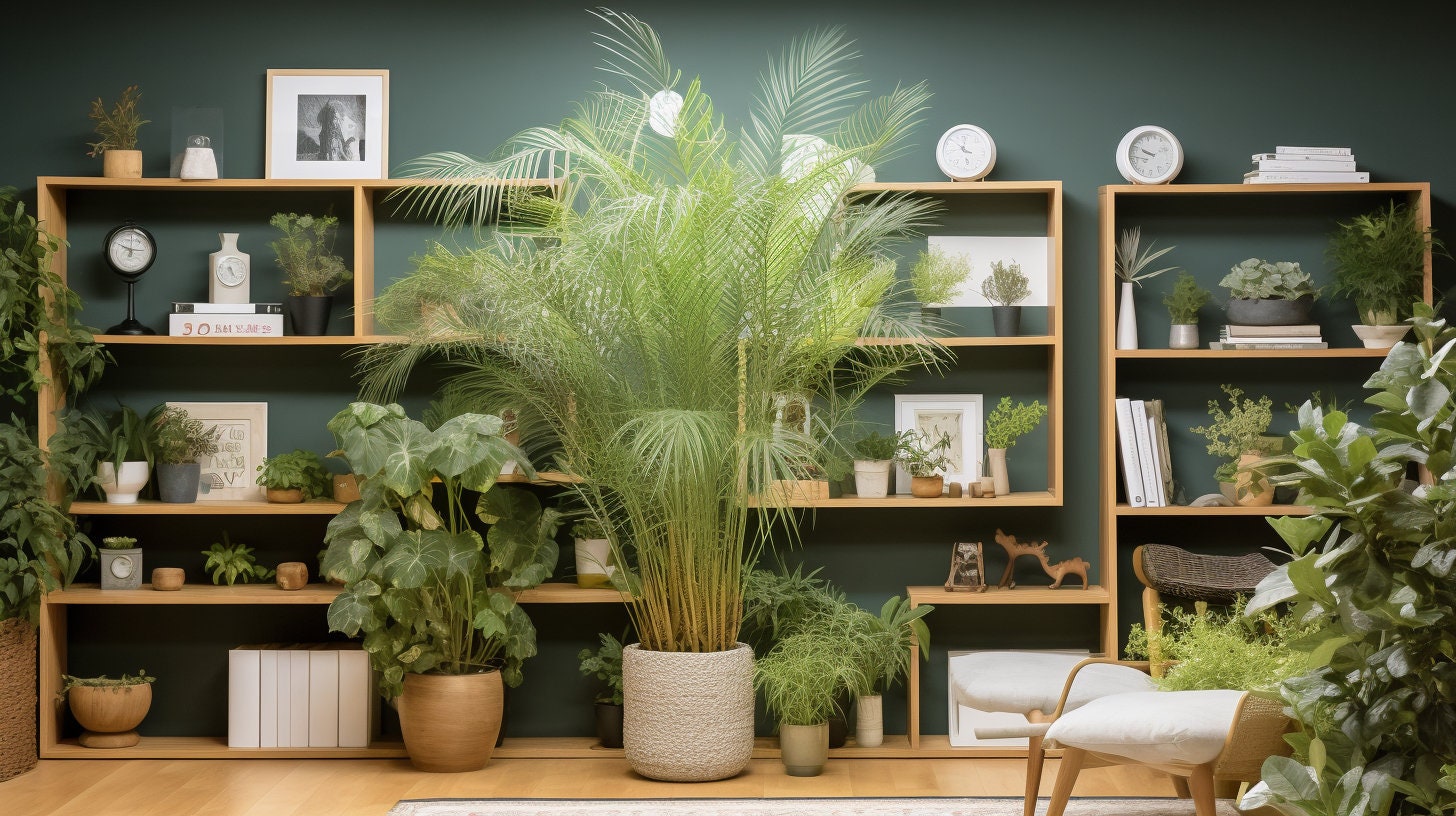 Botanical Office Virtual Background | 4 Zoom Virtual Backgrounds ...