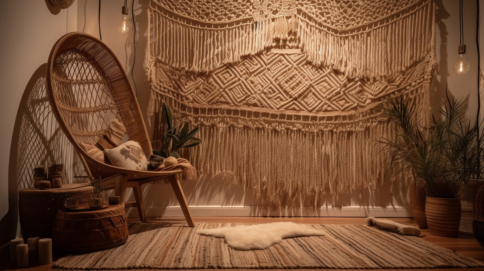 Boho-inspired Virtual Background 4 Zoom Virtual Backgrounds Backdrop ...