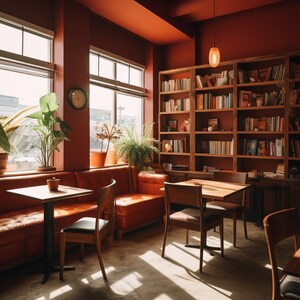 Coffee Shop Virtual Backgrounds - 5 Zoom Virtual Backgrounds | Backdrop ...