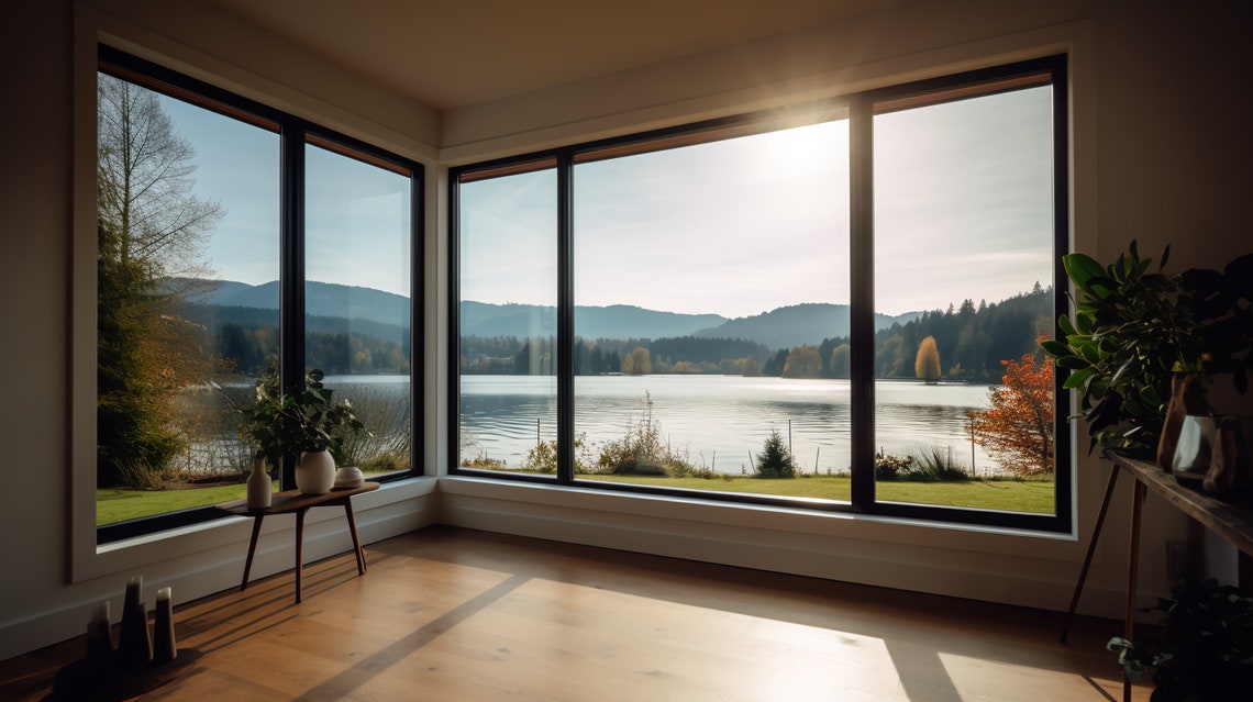 Window to a Lake Virtual Background | 5 Zoom Virtual Backgrounds ...