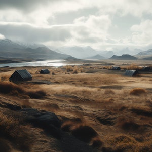 Icelandic Countryside Virtual Background | 5 Zoom Virtual Backgrounds ...