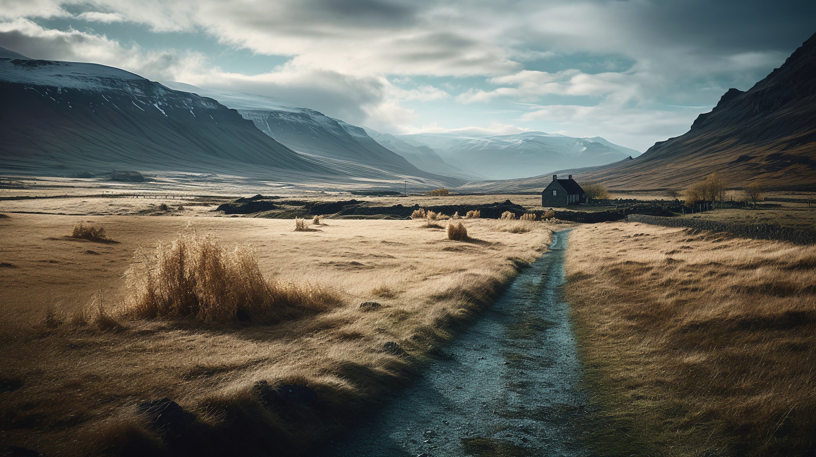 Icelandic Countryside Virtual Background | 5 Zoom Virtual Backgrounds ...