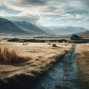Icelandic Countryside Virtual Background | 5 Zoom Virtual Backgrounds ...
